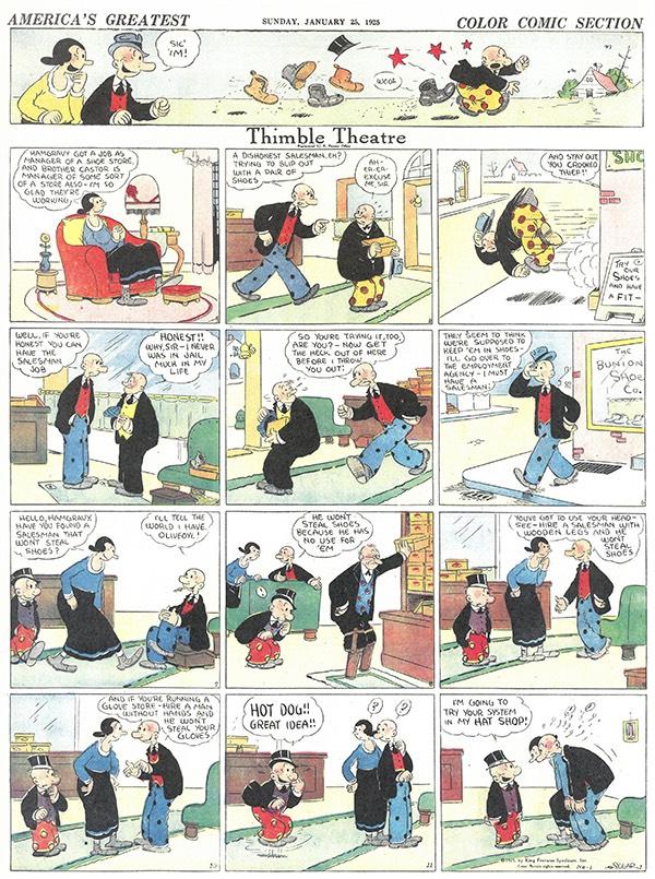 Popeye | Timeline - History